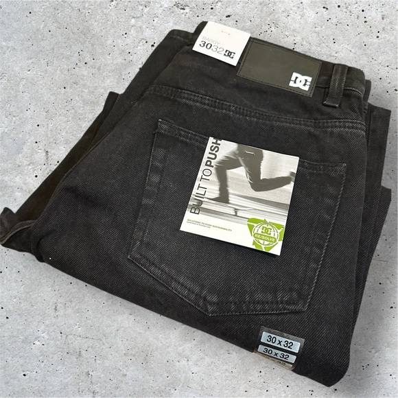 DC | Jeans | Dc Mens 3 X 32 Baggy Black Jeans Nwt | Poshmark